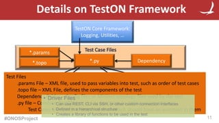 ONOS System Test - ONS2016 | PPTX
