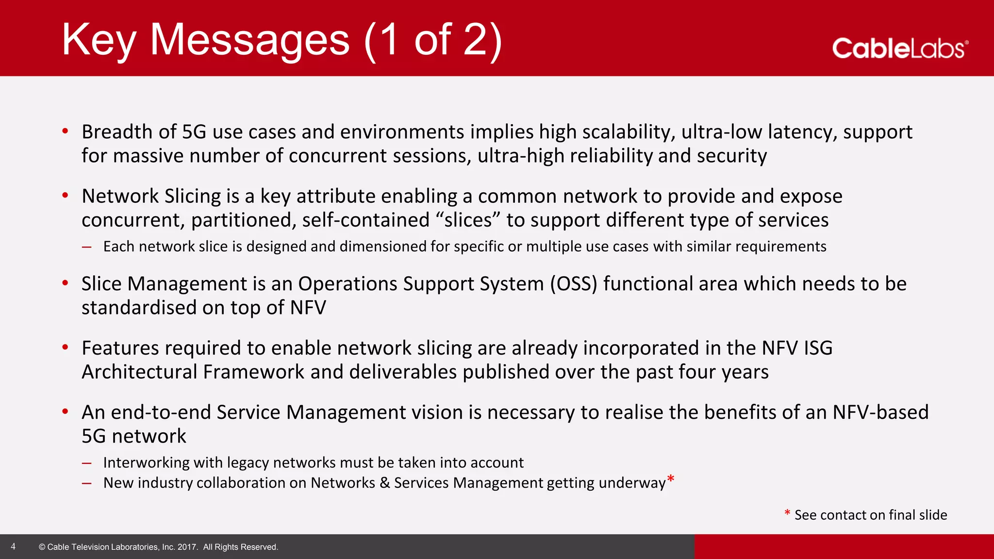 Enabling 5G with NFV: New Joint White Paper Outlining Network Operator Perspectives | PPT