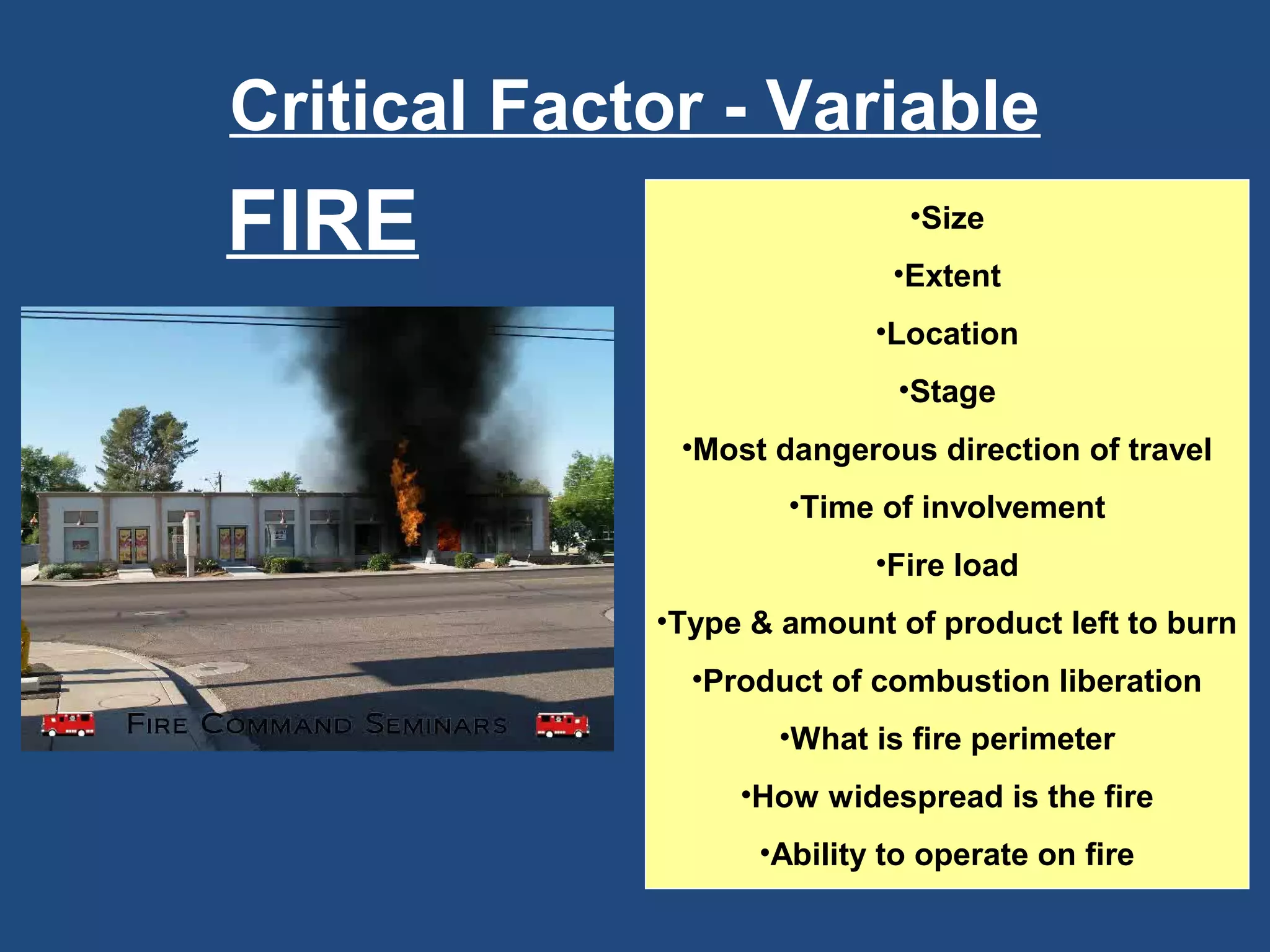 On scene reports and size up | PPT