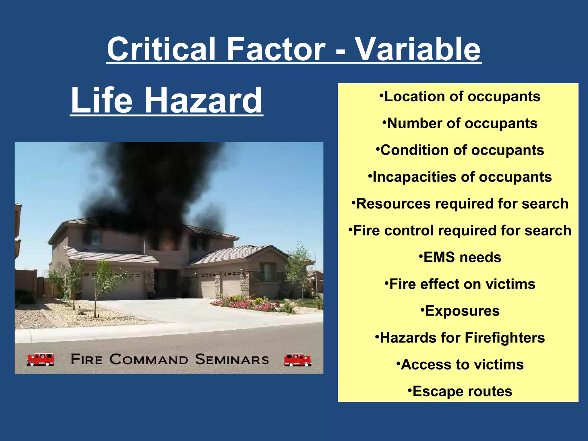 On scene reports and size up | PPT