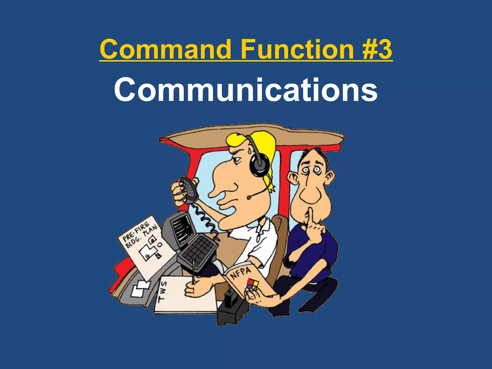 On scene reports and size up | PPT