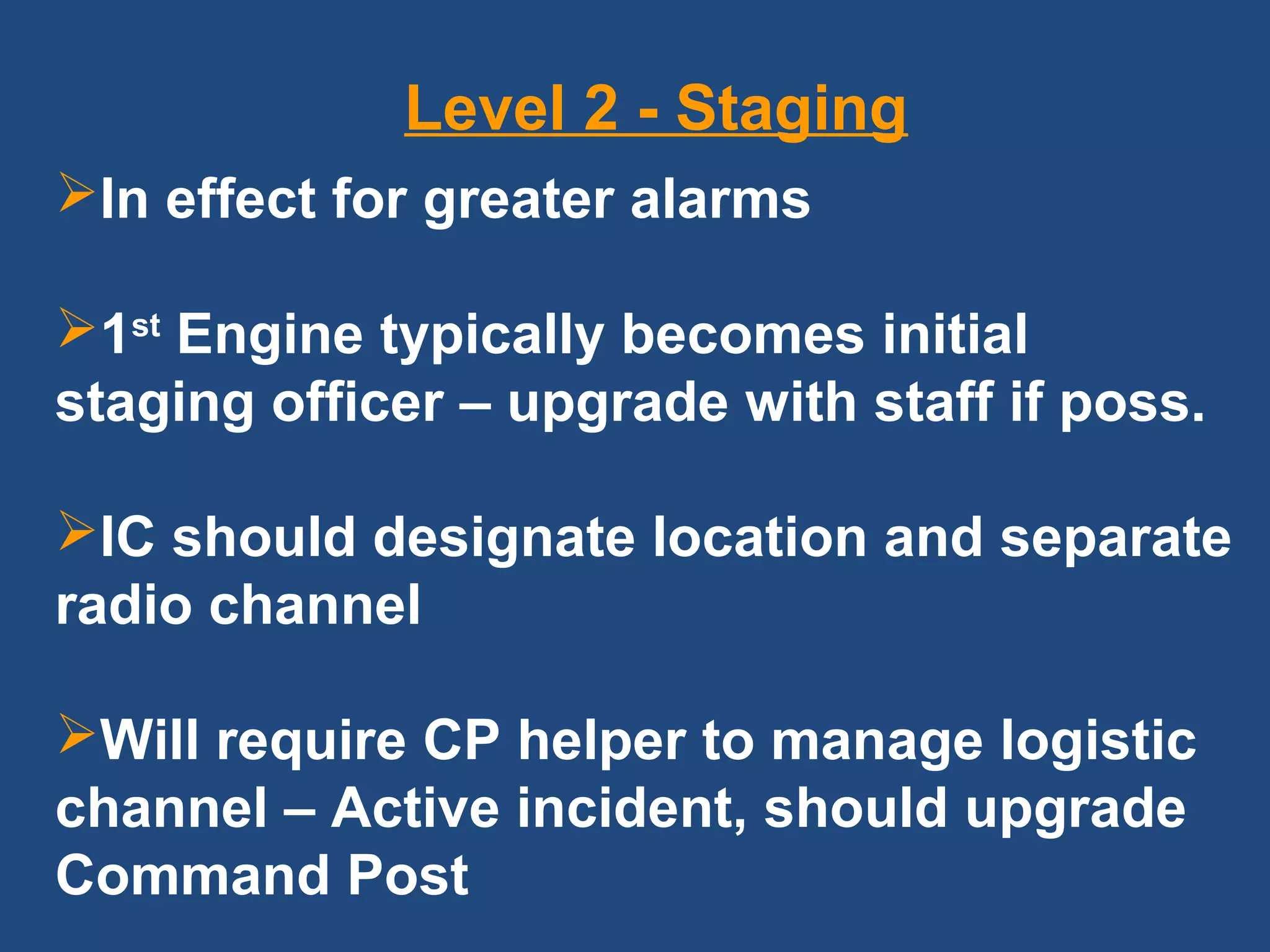 On scene reports and size up | PPT