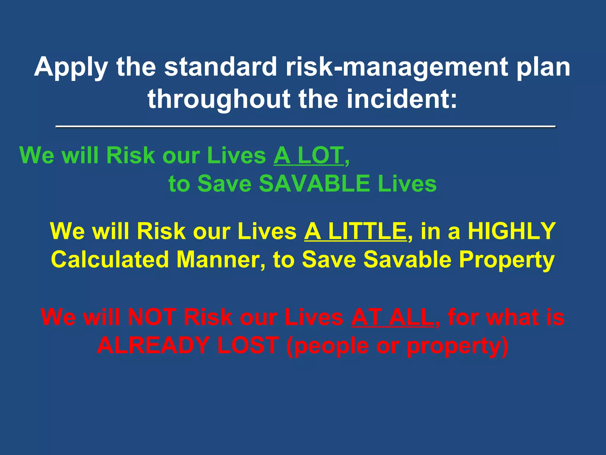 On scene reports and size up | PPT