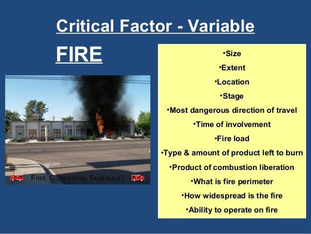 On scene reports and size up