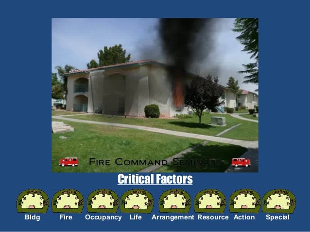 On scene reports and size up