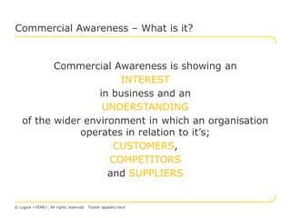 Commercial Awareness Presentation | PPTX