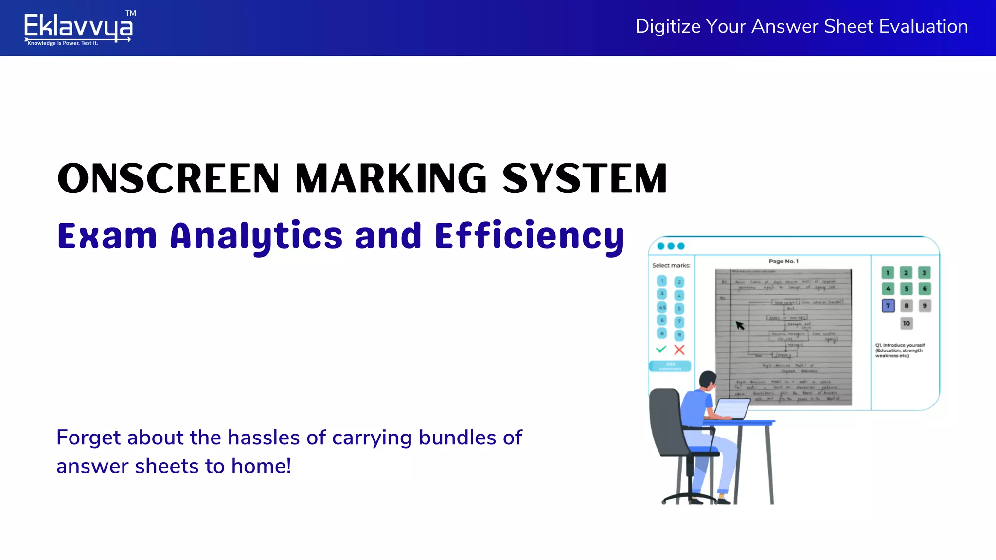 OnScreen Marking System: Exam Analytics and Efficiency | PDF