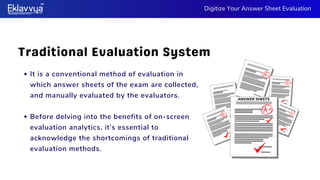 OnScreen Marking System: Exam Analytics and Efficiency | PDF