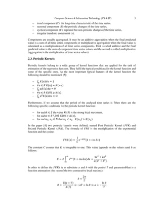 On selection of periodic kernels parameters in time series prediction | PDF