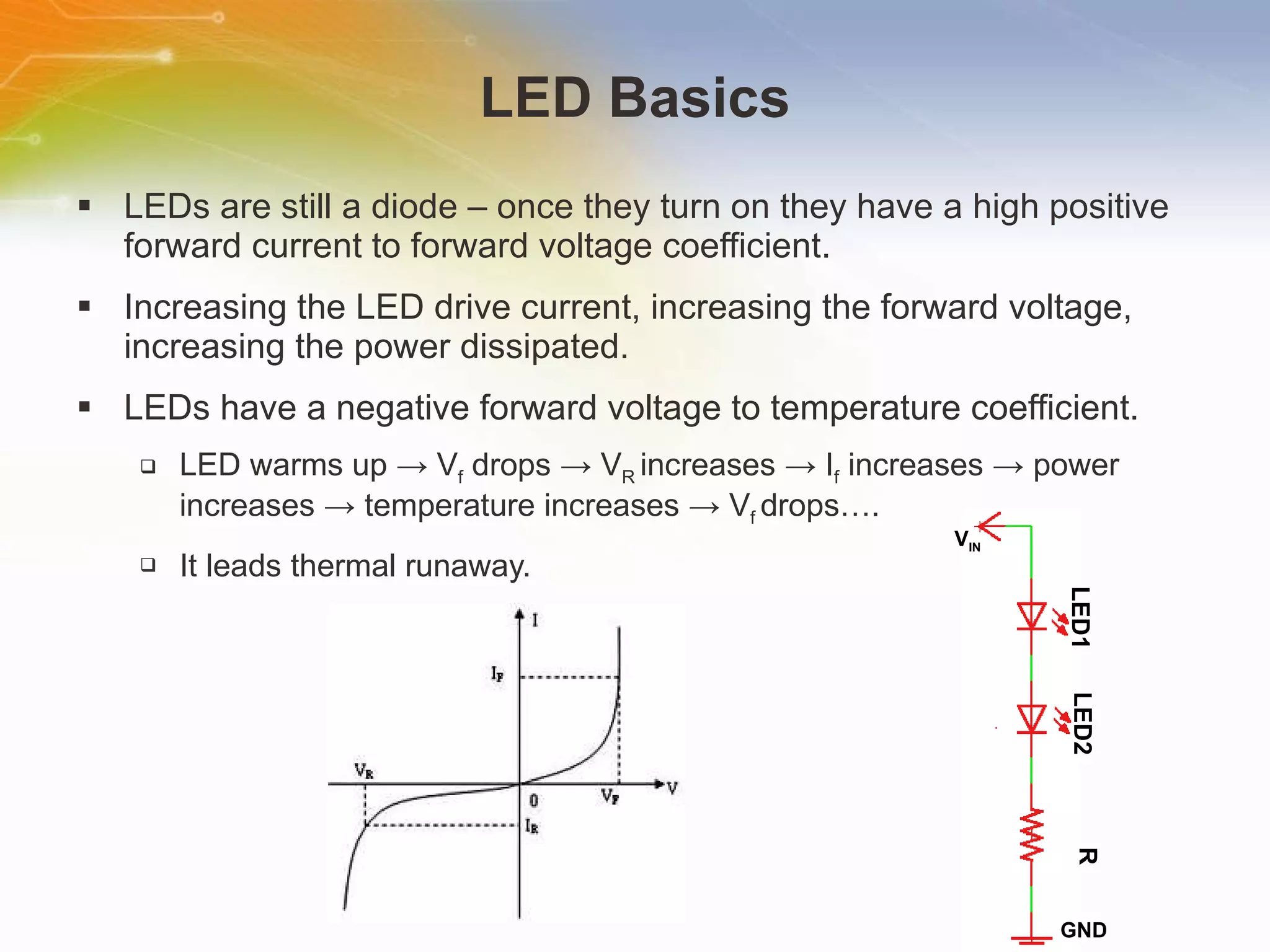 Constant Current Regulator for Driving LEDs | PPT