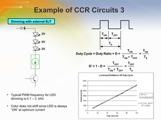 Constant Current Regulator for Driving LEDs | PPT