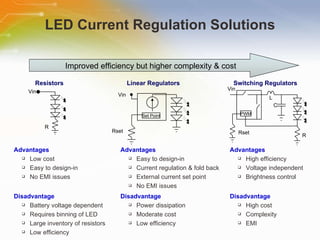 Constant Current Regulator for Driving LEDs | PPT