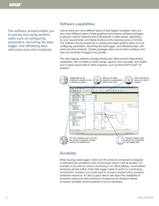 Onset Data Logger Basics | PDF