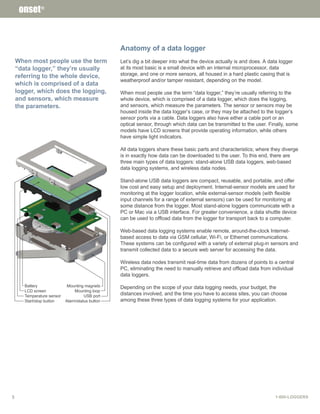Onset Data Logger Basics | PDF