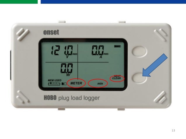 HOBO Plug Load Data Logger Webinar by Onset HOBO Data Loggers