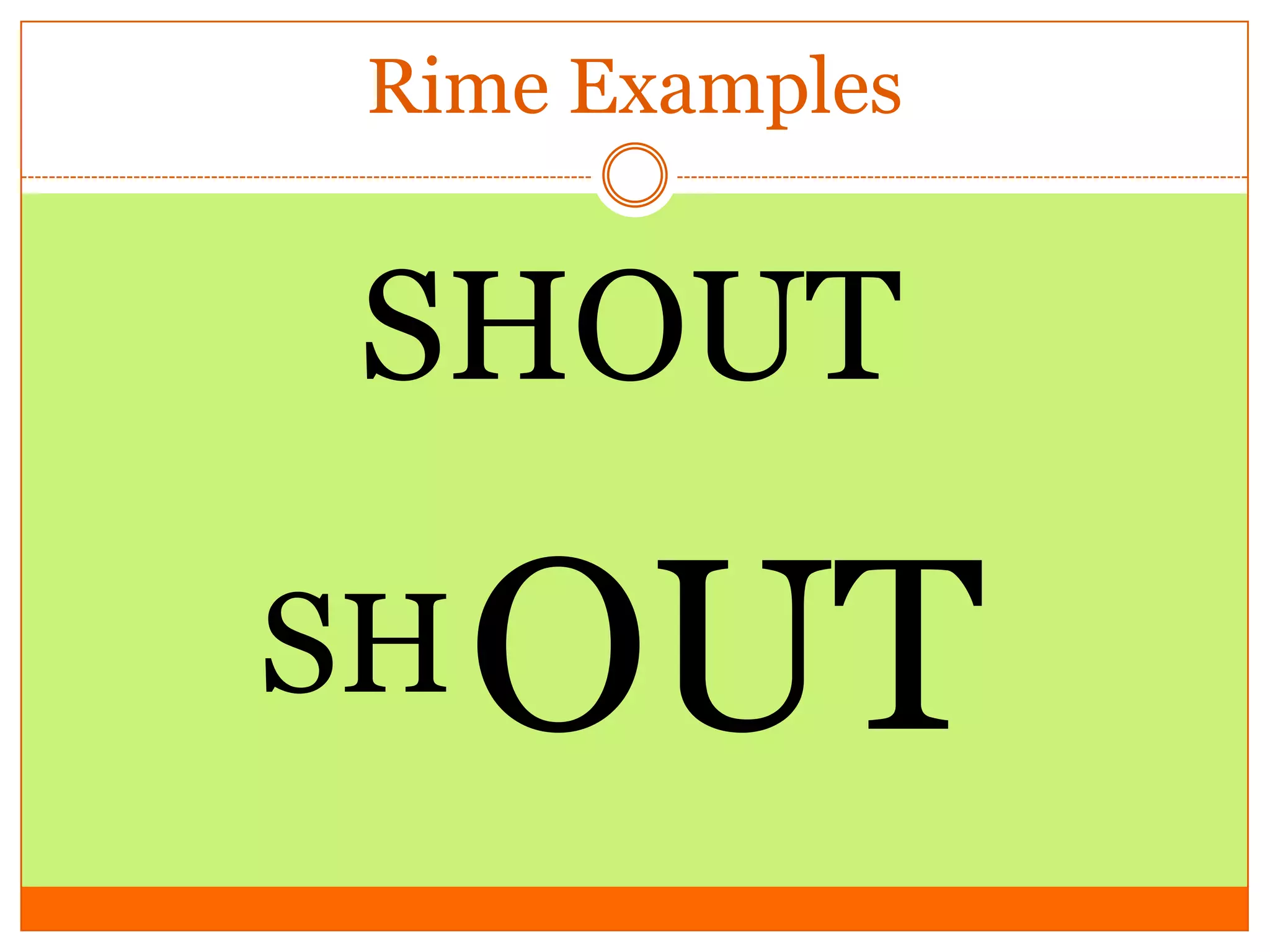 Onset and Rime | PPTX