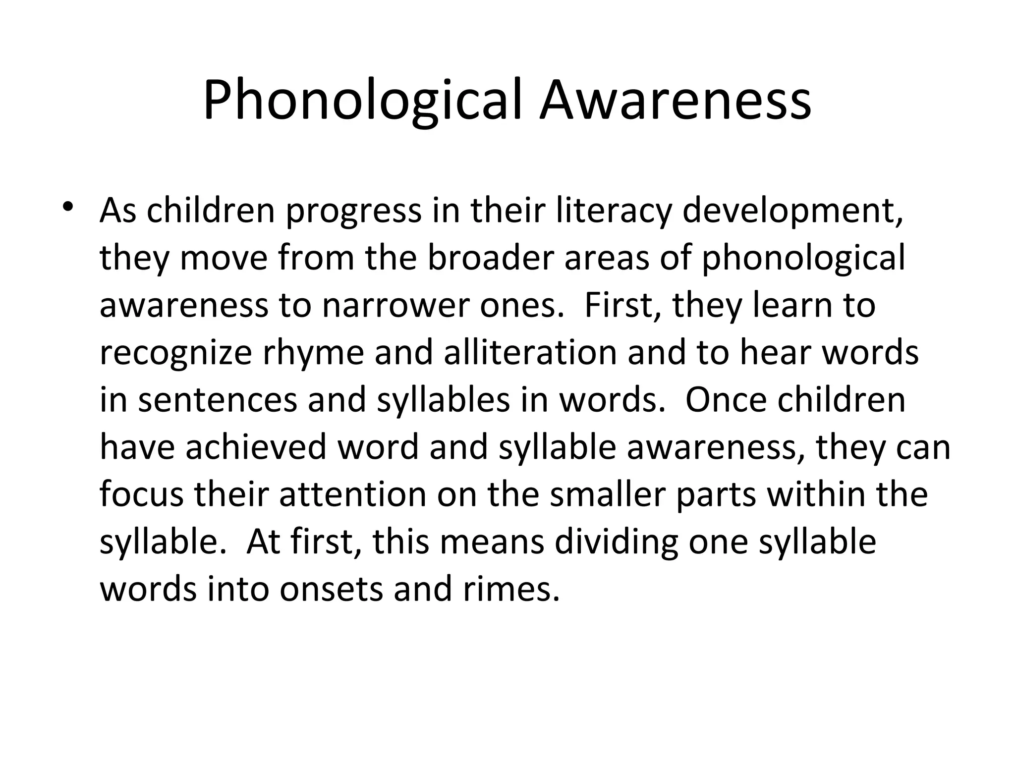 Onset and rime powerpoint | PPT