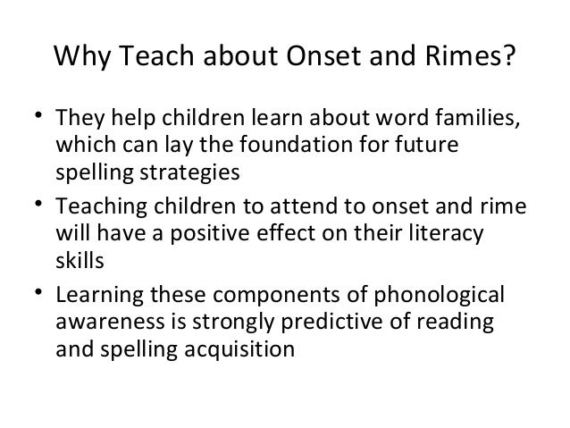 Onset and rime powerpoint