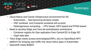 Open Source Possibilities for 5G Edge Computing Deployment | PPT | Free Download