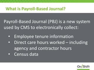 Payroll-Based Journal Reporting: Strategies To Get Ready | PPT