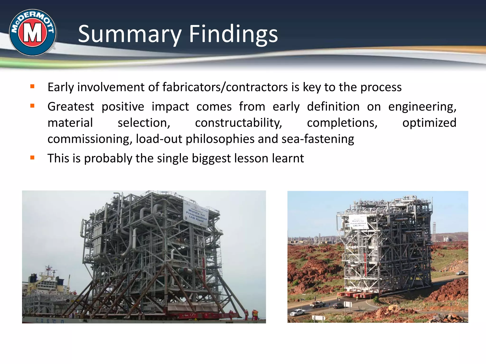 Onshore modules construction – a fabricator’s view | PDF