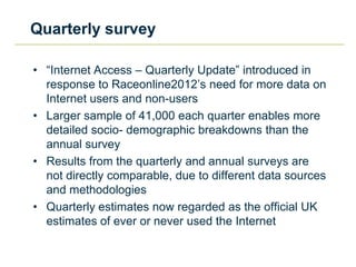 ONS Internet Access Surveys | PPT