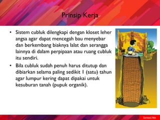 Sistem Pengelolaan Air Limbah Sistem Setempat - Cubluk Kembar ...
