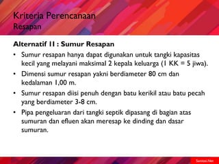 Onsite c1 tangki septik - perencanaan | PDF