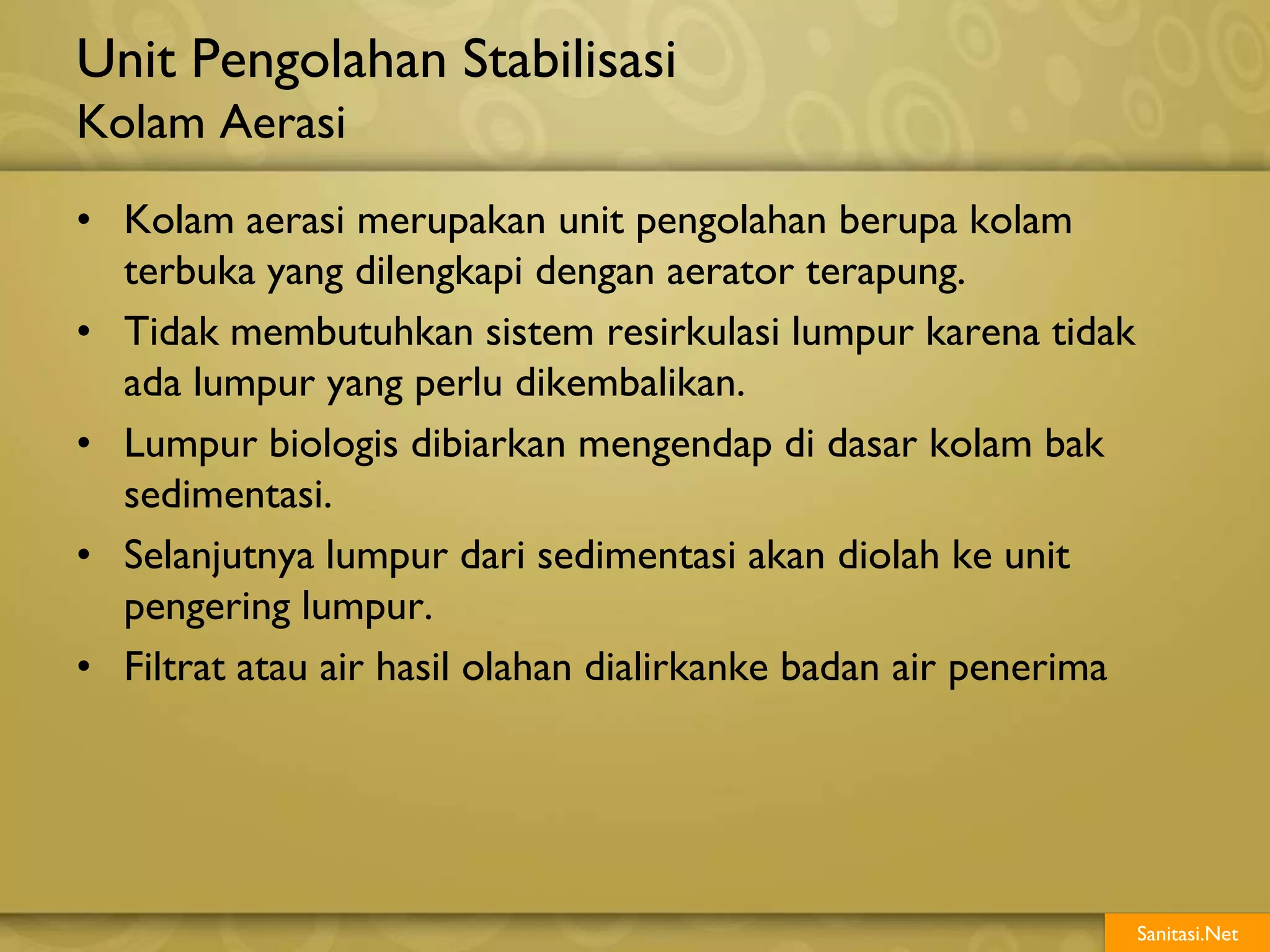 Perencanaan Teknis IPLT - Teknologi Pengolahan Air Limbah dan Lumpur | PDF