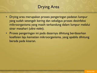 Perencanaan Teknis IPLT - Unit Pengolahan Pemekatan | PDF