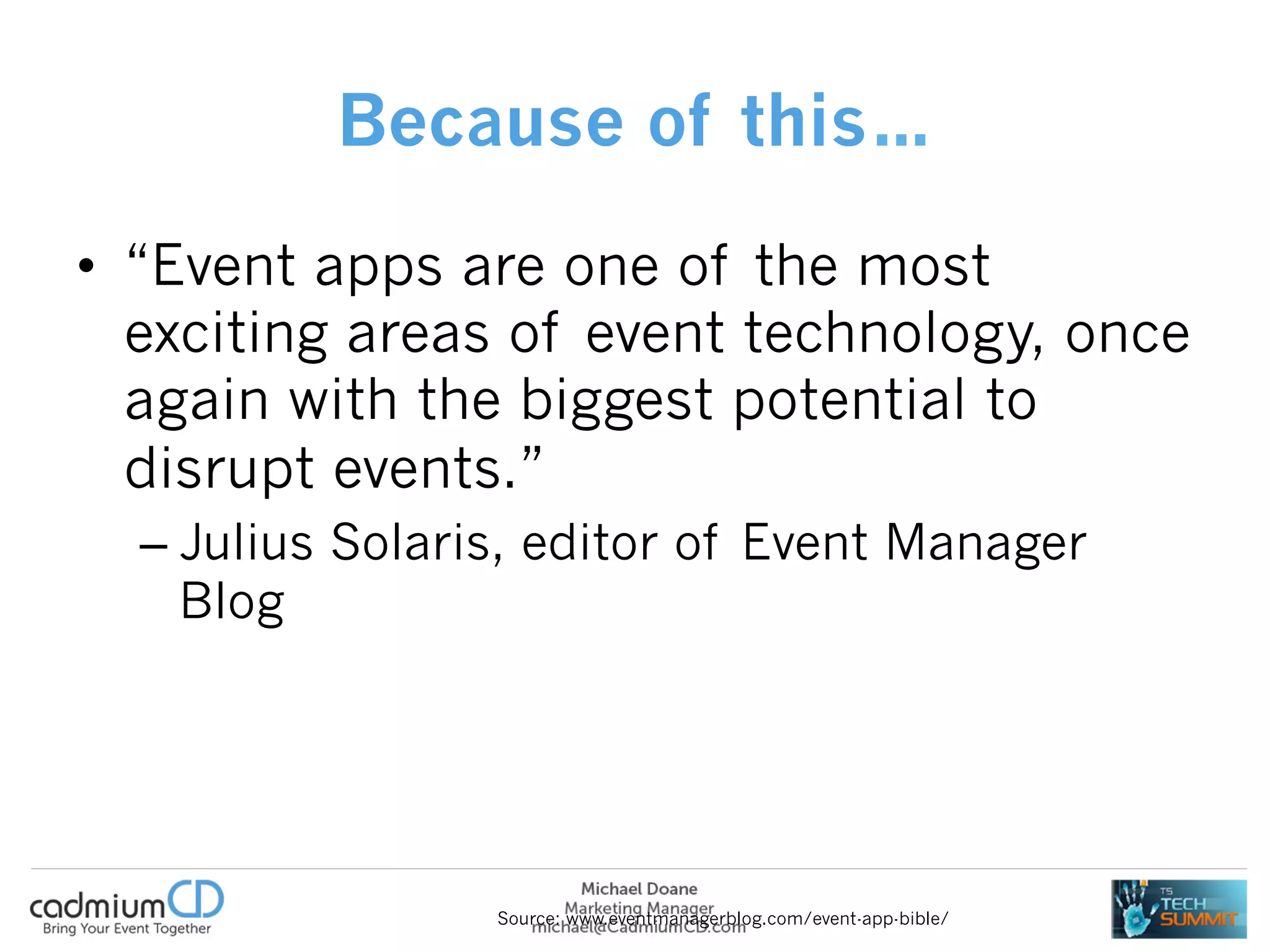 Onsite Event Management Technology | PDF