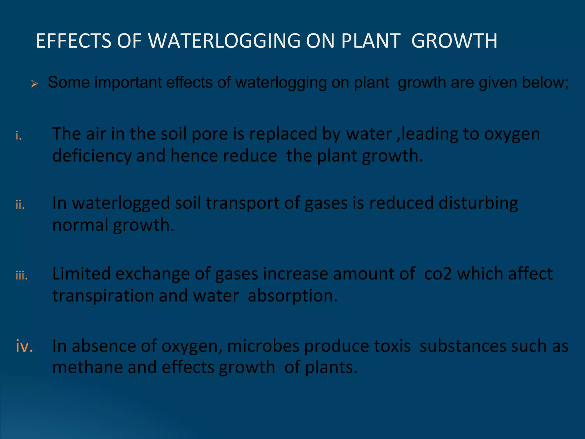 Waterlogging Types & Causes of Waterlogging Effects & its control ...