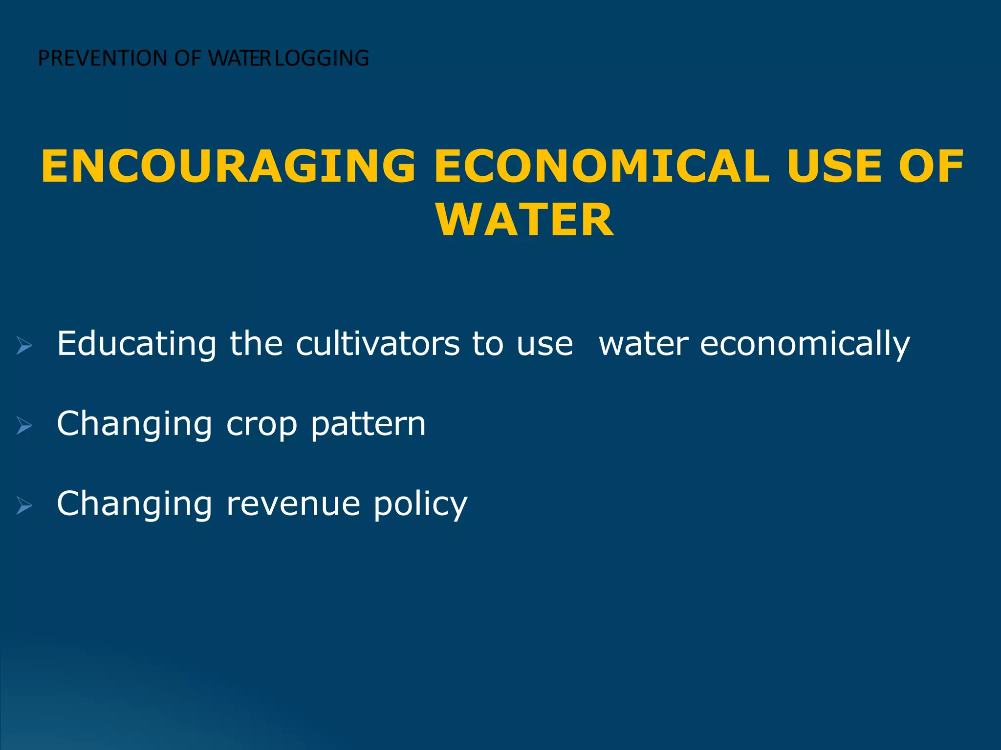 Waterlogging Types & Causes of Waterlogging Effects & its control ...