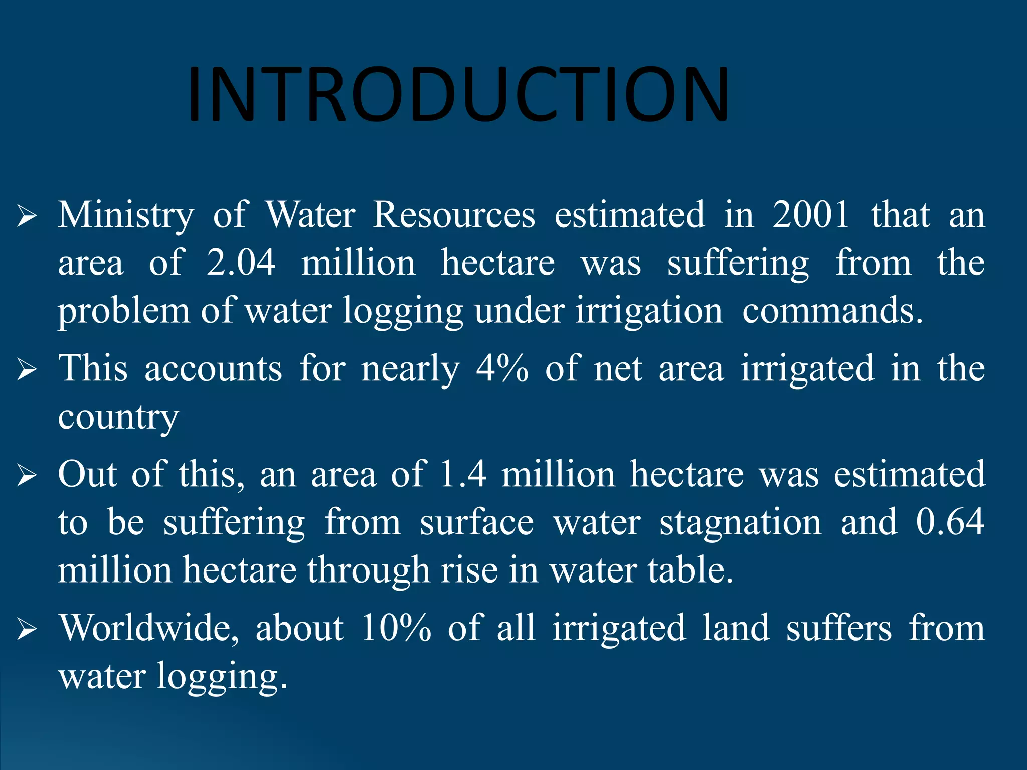 Waterlogging Types & Causes of Waterlogging Effects & its control ...