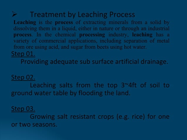 Waterlogging Types & Causes of Waterlogging Effects & its control ...