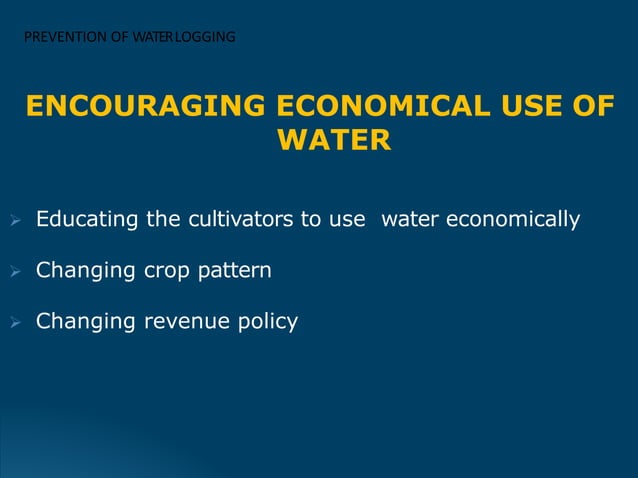 Waterlogging Types & Causes of Waterlogging Effects & its control ...