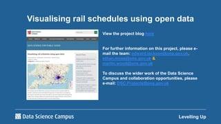 ONS Local presents: Using Open Data to visualise public transport coverage | PPT