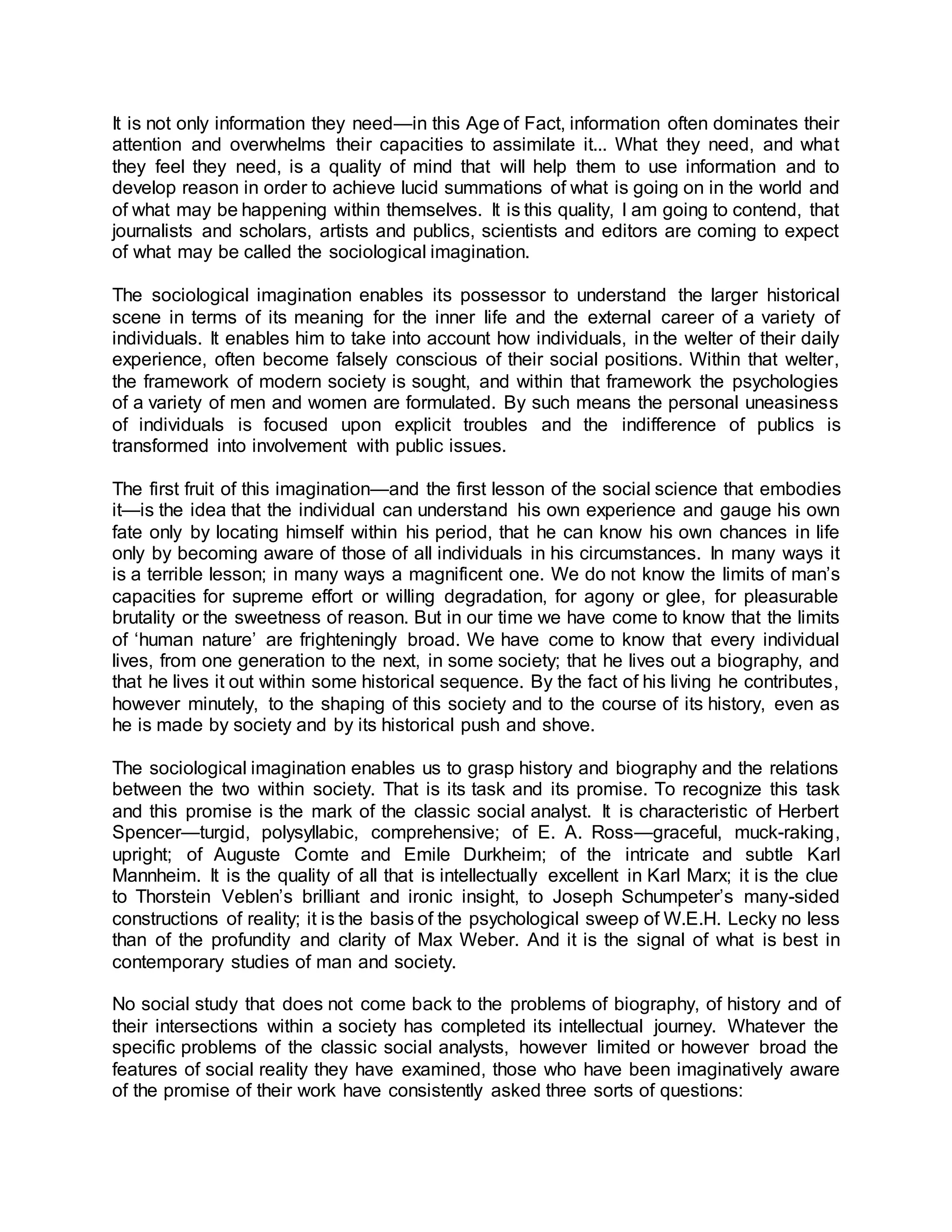 On society the promise | DOCX