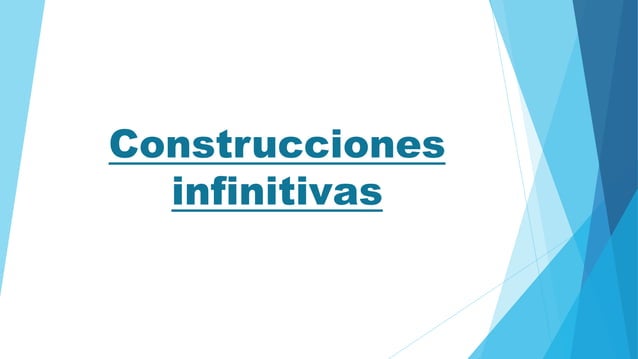 Сonstrucciones infinitivas jbnj.pptx | Sports