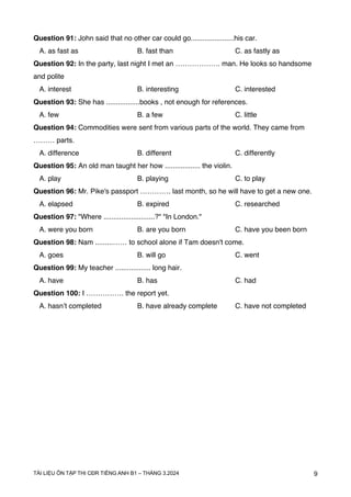 On tap CDR B1 2024.pdf ttttttttttttttttt | PDF