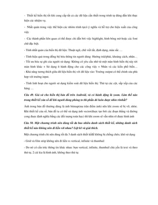 Thiết Kế Giao Diện Người dùng | PDF