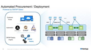 NetApp ONTAP Select for Service Providers | PPTX | Cloud Computing | Internet