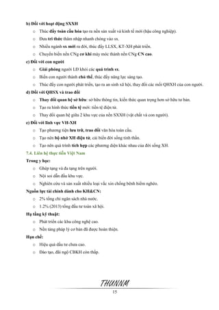 Đề cương cuối kỳ môn Triết Cao học - Bách Khoa HCMUT | PDF