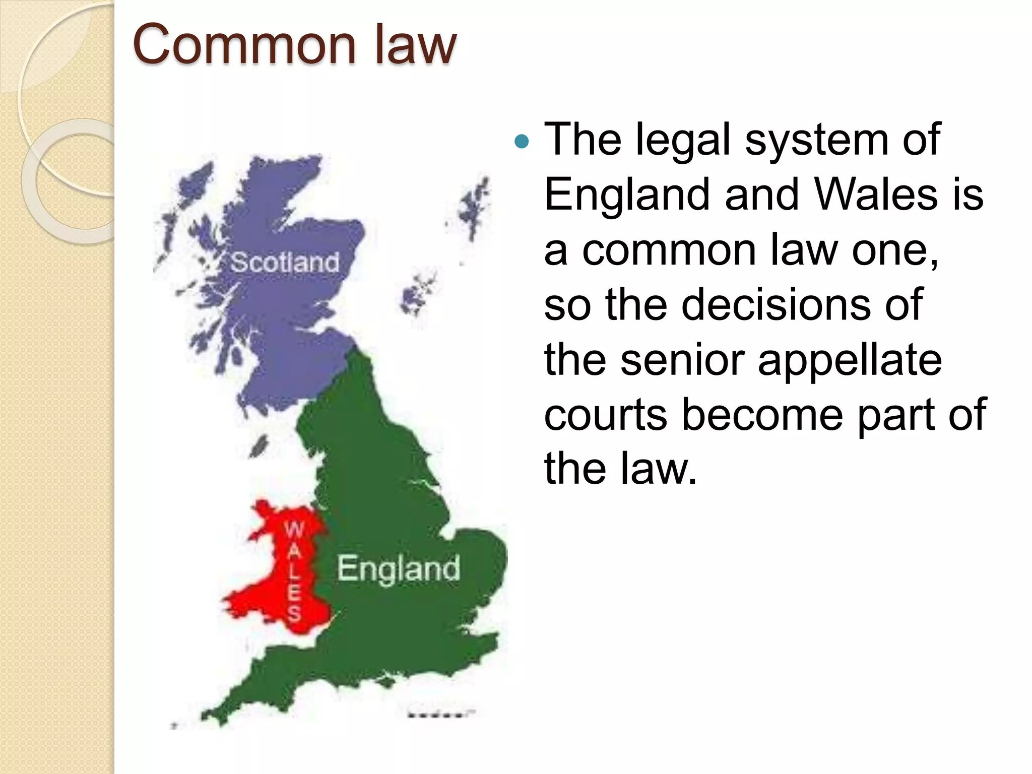 The history of Common Law | PPTX