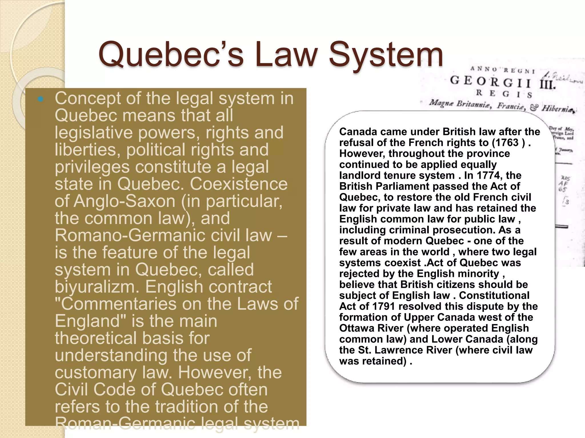 The history of Common Law | PPTX