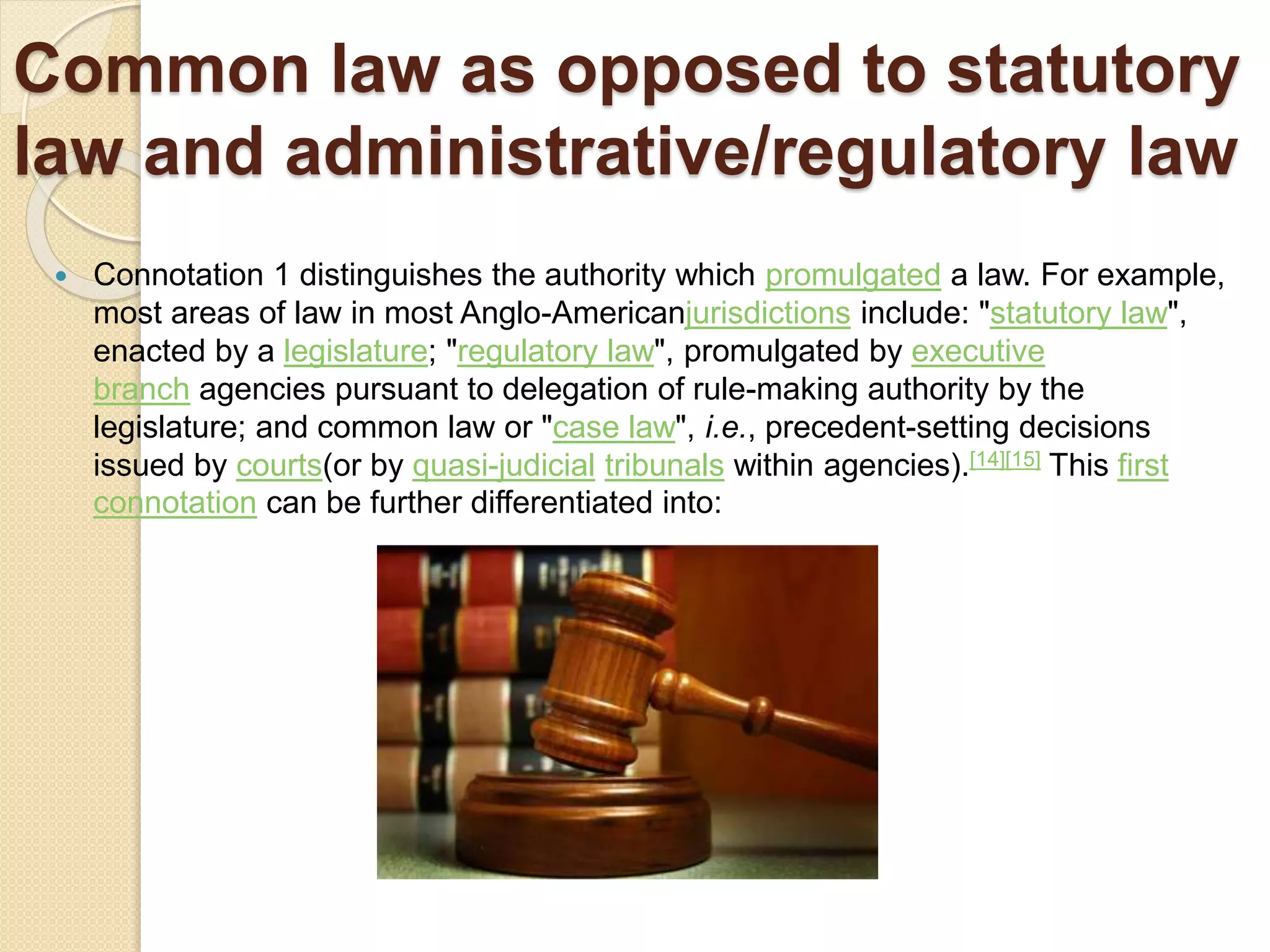 The history of Common Law | PPTX