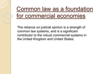 The history of Common Law | PPTX