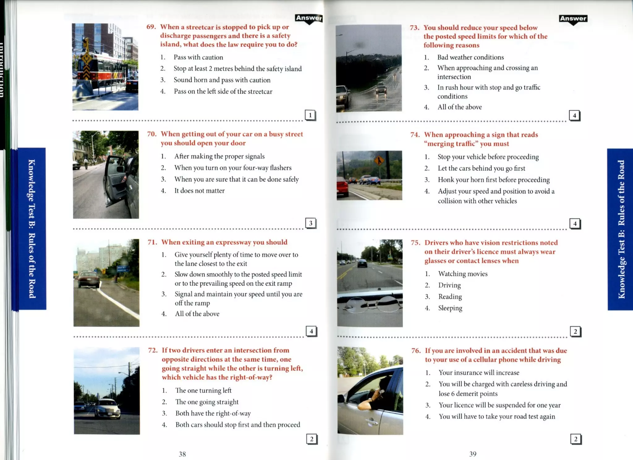Ontario driver _s_handbook_study_guide_-_knowledge_and_road_test | PDF