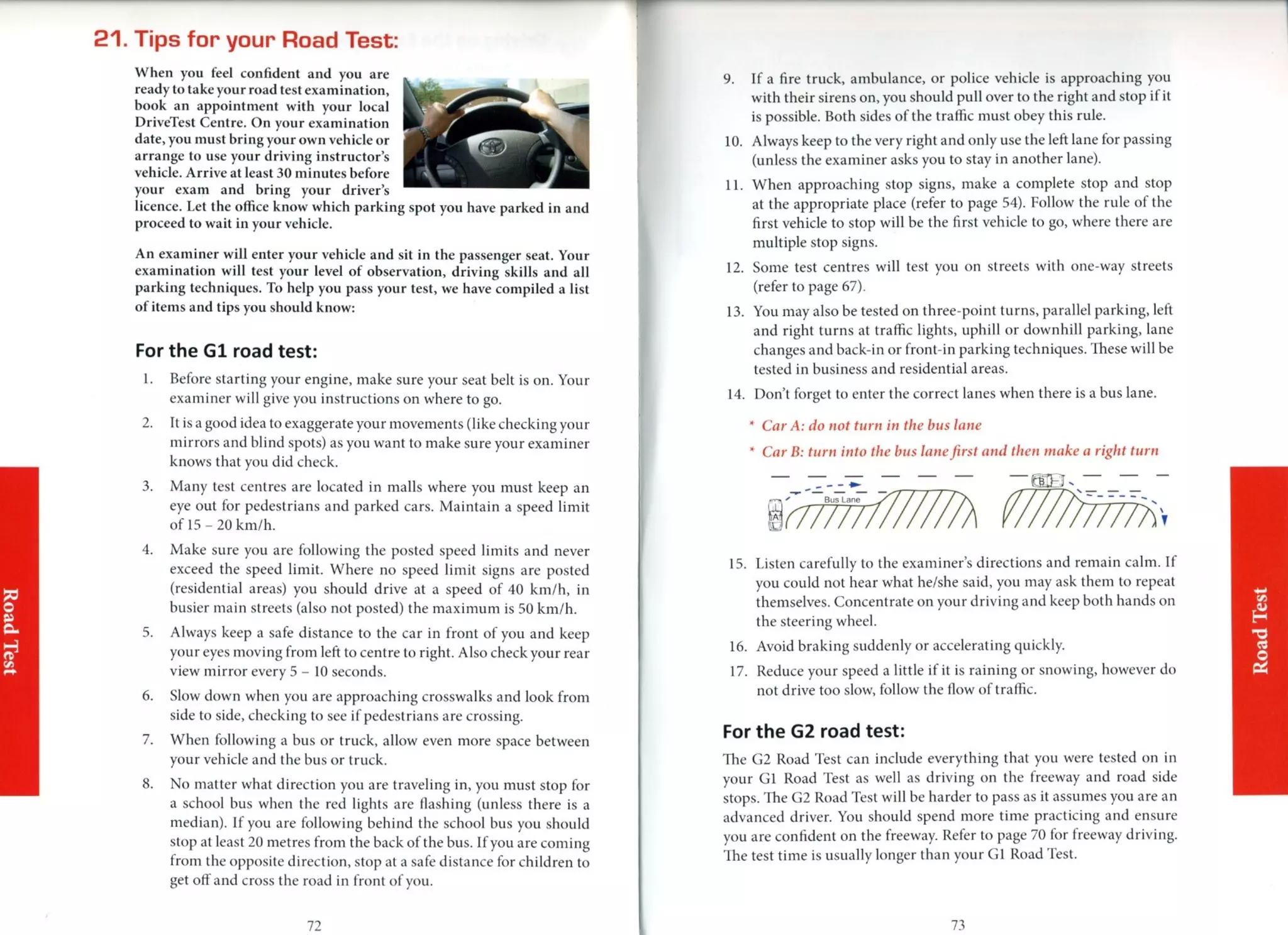 Ontario driver _s_handbook_study_guide_-_knowledge_and_road_test | PDF
