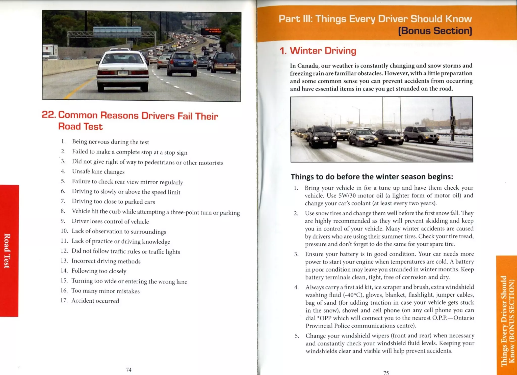 Ontario driver _s_handbook_study_guide_-_knowledge_and_road_test | PDF